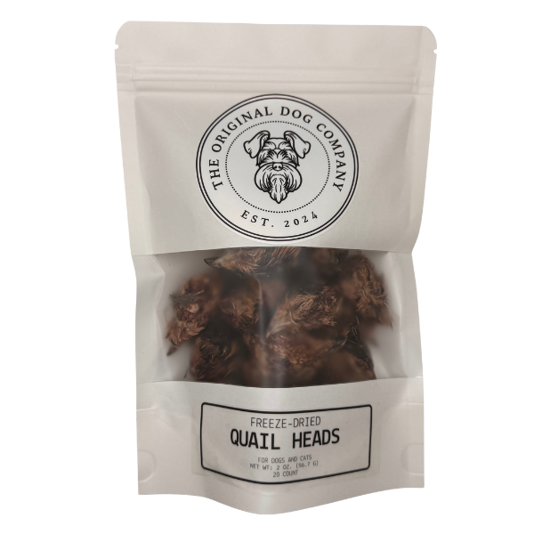 Freeze-Dried Quail Heads – The Original Dog Company