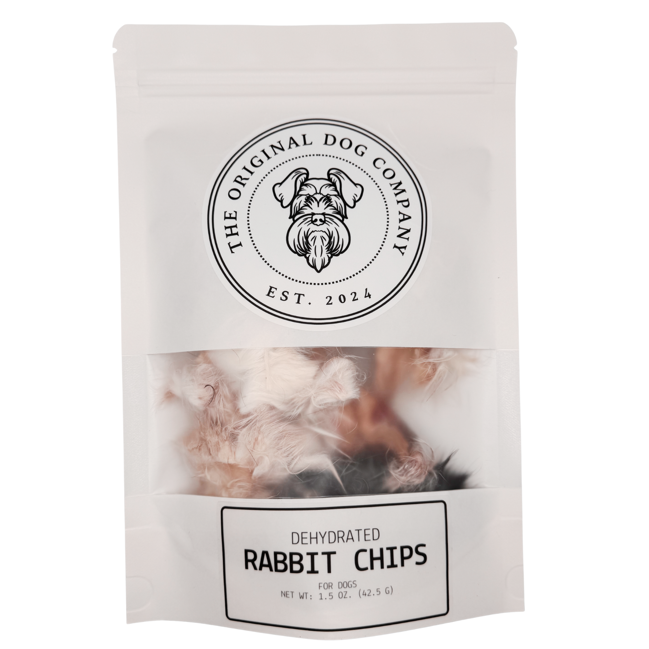Dehydrated Rabbit Chips with Fur – Natural Dog Chews – The Original Dog ...