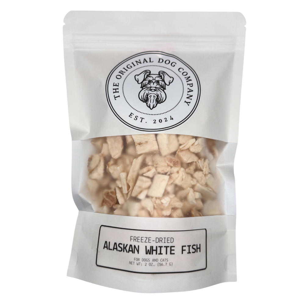Freeze-Dried Alaskan White Fish – The Original Dog Company